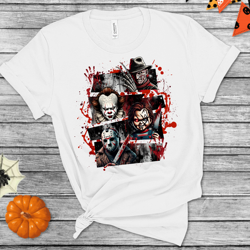 Horror Movie Characters DTF Transfer – DTF Prints Anytime